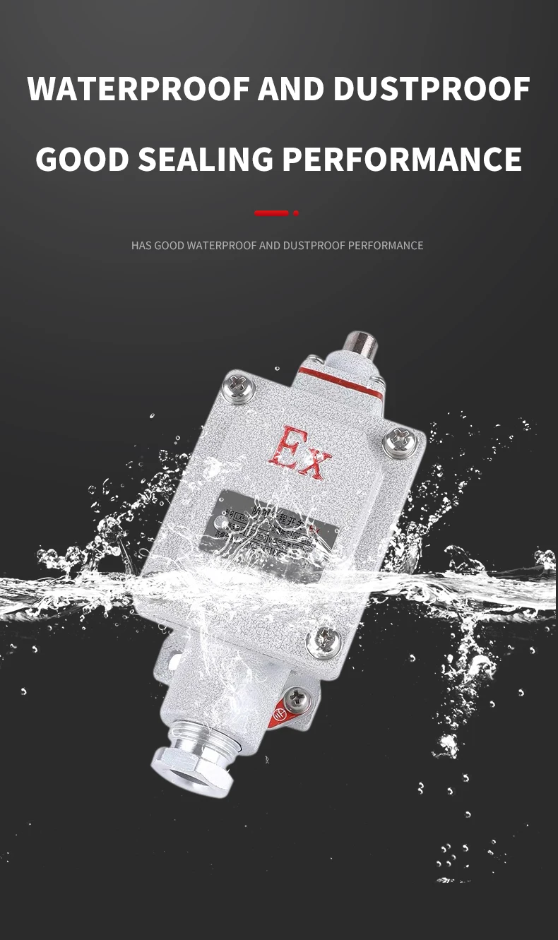 Explosion-proof IIB Stroke Switch Zone 1 Zone 2 Customized Ex Switch ...