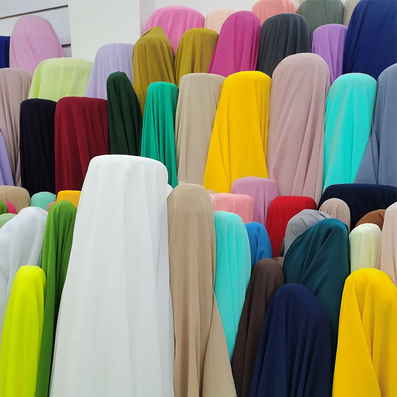 Silk Chiffon Fabric - Versatile Textiles for Abaya Clothing