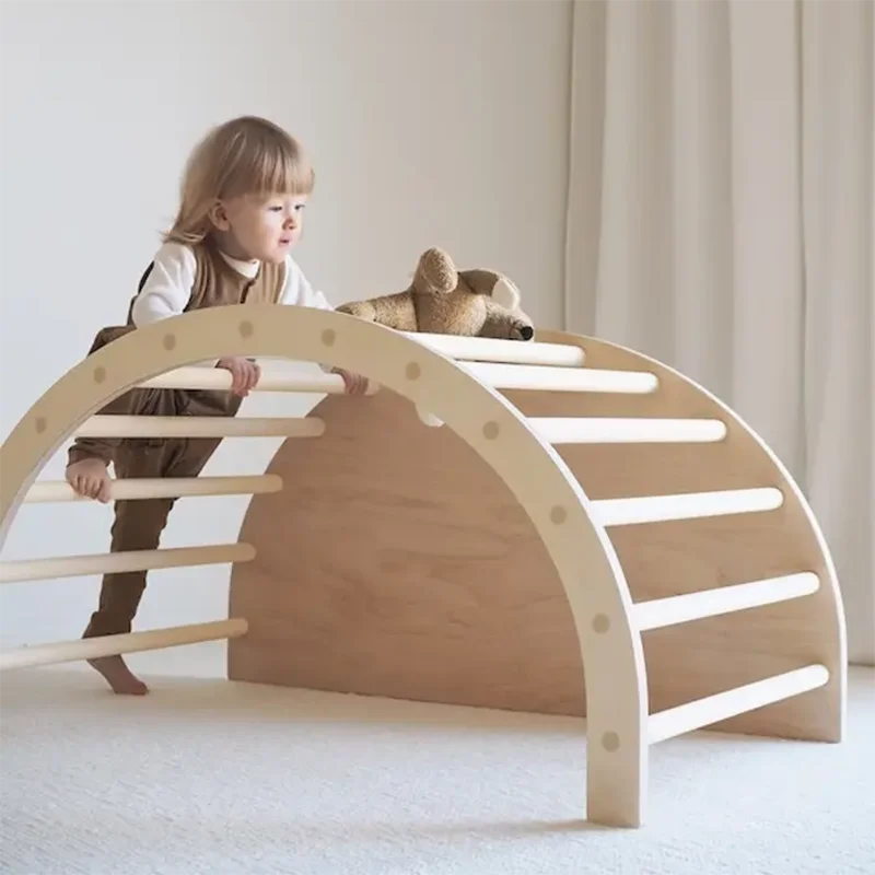 Indoor Wooden Piklers Triangle Montessori Pickler Climbing Triangle Set ...