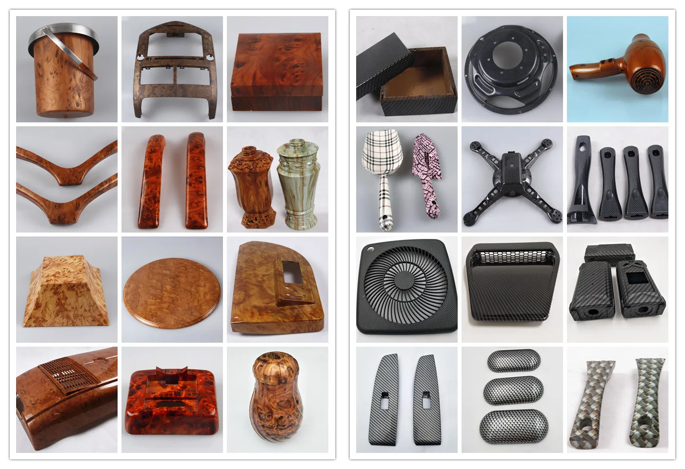 50/100/120CM Black Carbon Fiber Hydrographic Printing Film