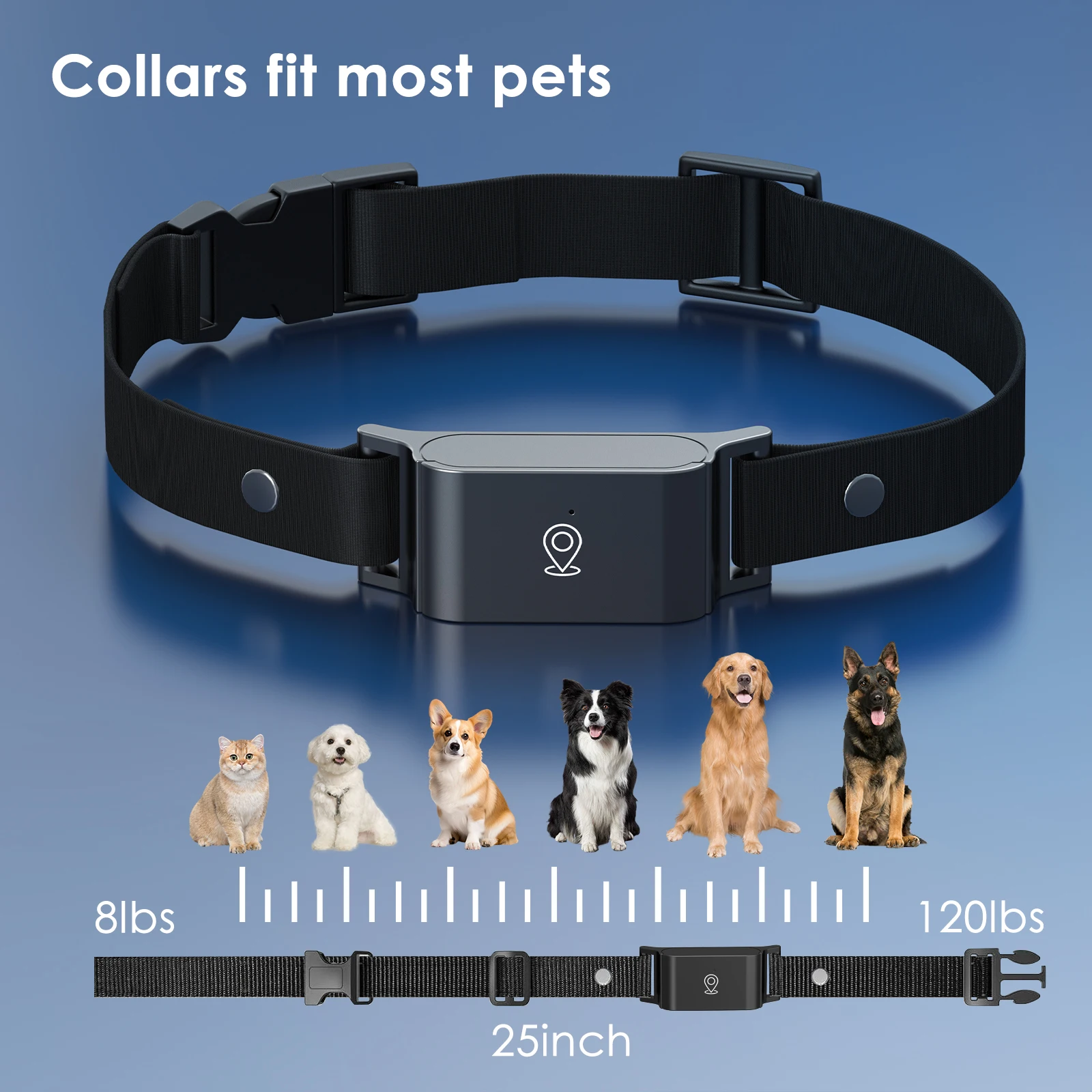 Real Time Tracking Device - Smart GPS Pet Tracker 2024