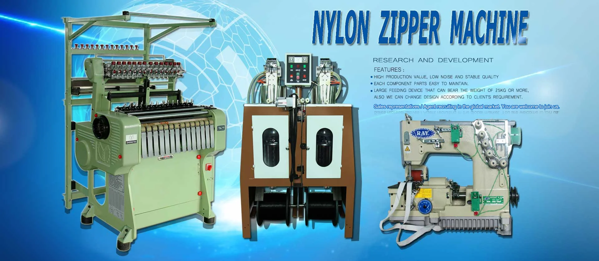 Dongguan Zhengtai Weaving Machinery Co., Ltd. - Nylon Zipper Forming ...