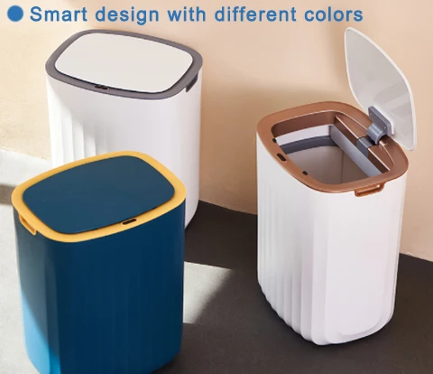 Smart Oval Electric Sensor Bin 10L - Automatic Trash Can