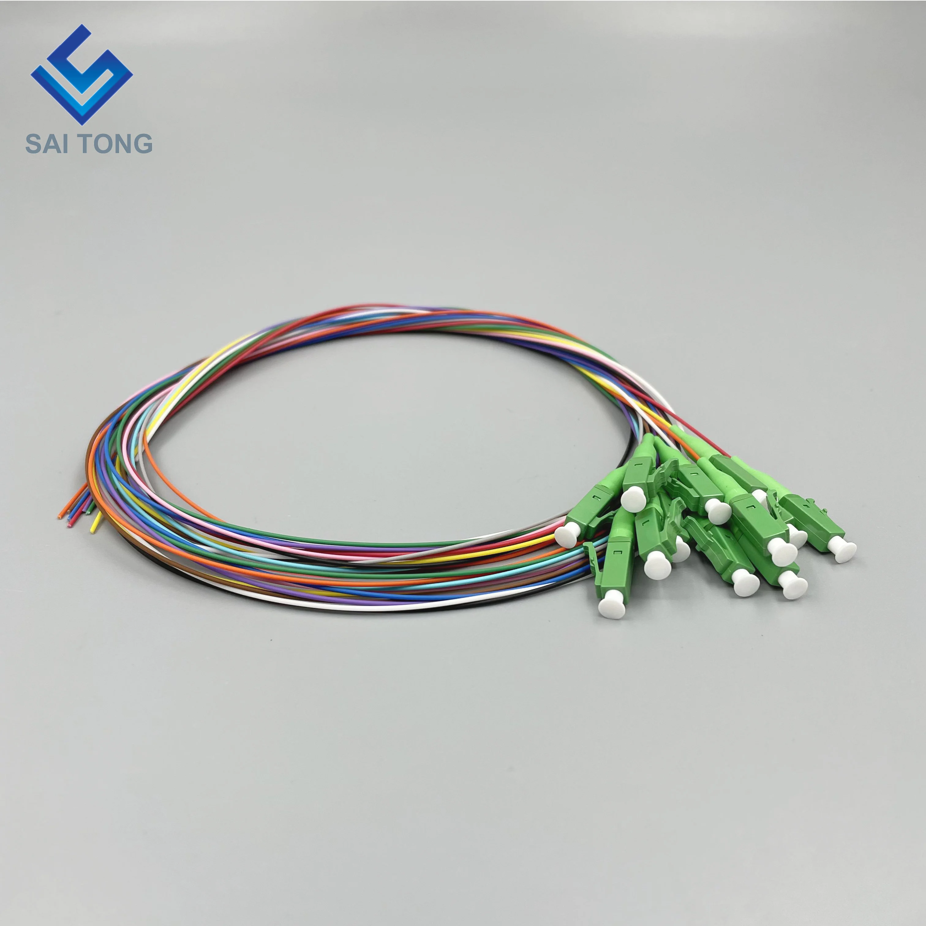 Fiber Optic Pigtail Lc Apc Sm G657a2 0.9mm 1 Meter Or 1.5 Meter Fiber ...