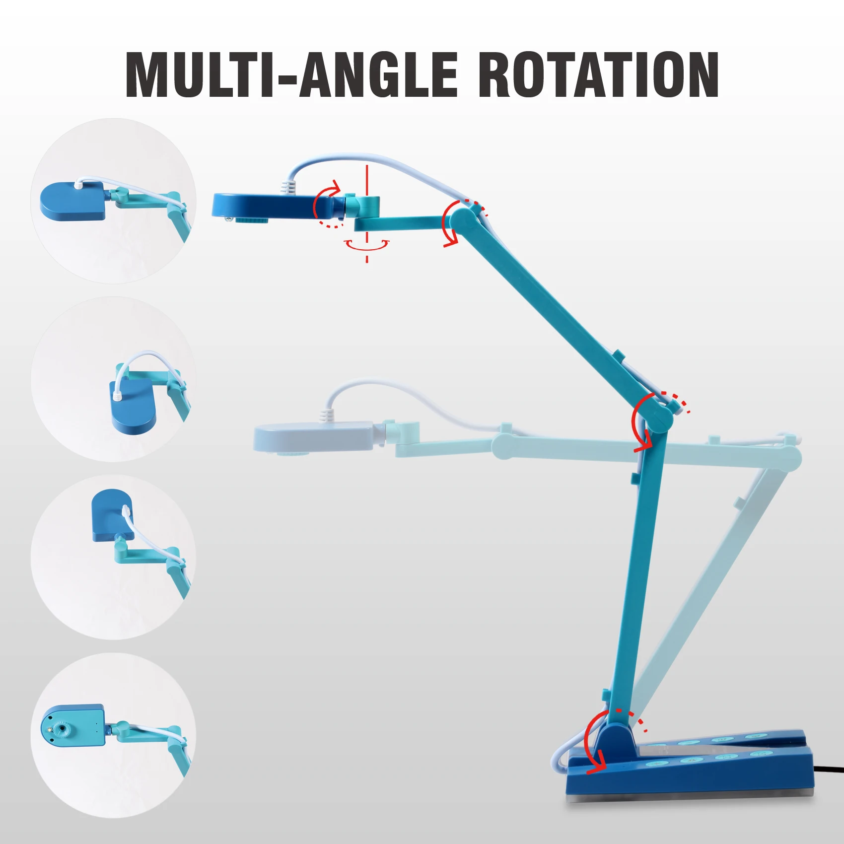 Multi-joint 360 Degrees 12m Zoom X4 Usb Camera High Definition Webcam Document Camera - Buy ...
