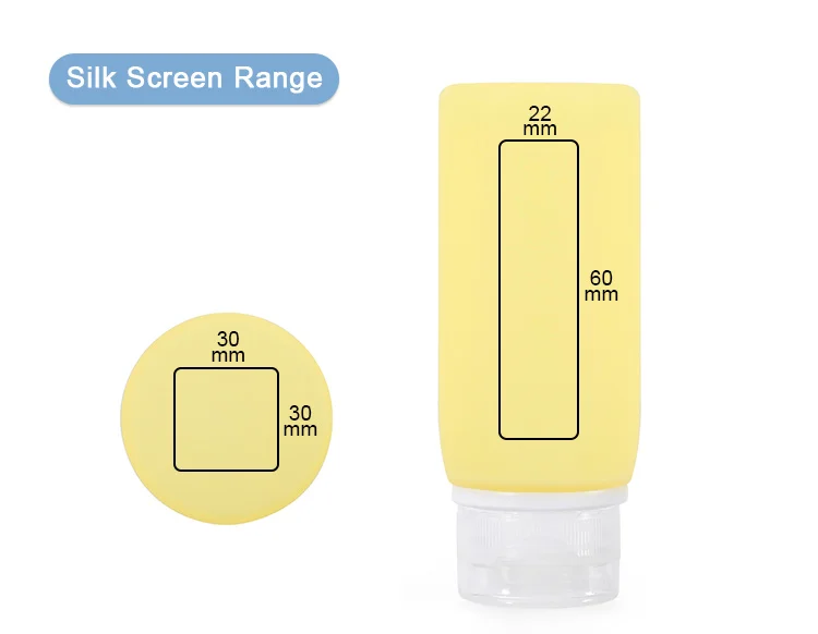 Oem Odm Custom Rectangle Twist Cap Squeeze Bottle Food Grade 60ml Soft ...