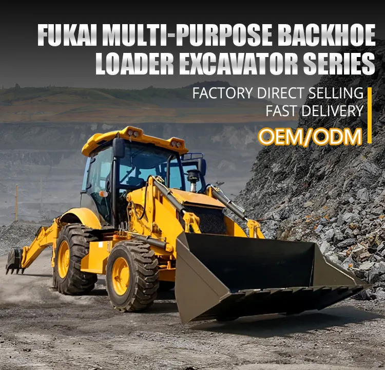 Tractor Backhoe Excavator Mini Tractor Front End Compact Backhoe Loader ...