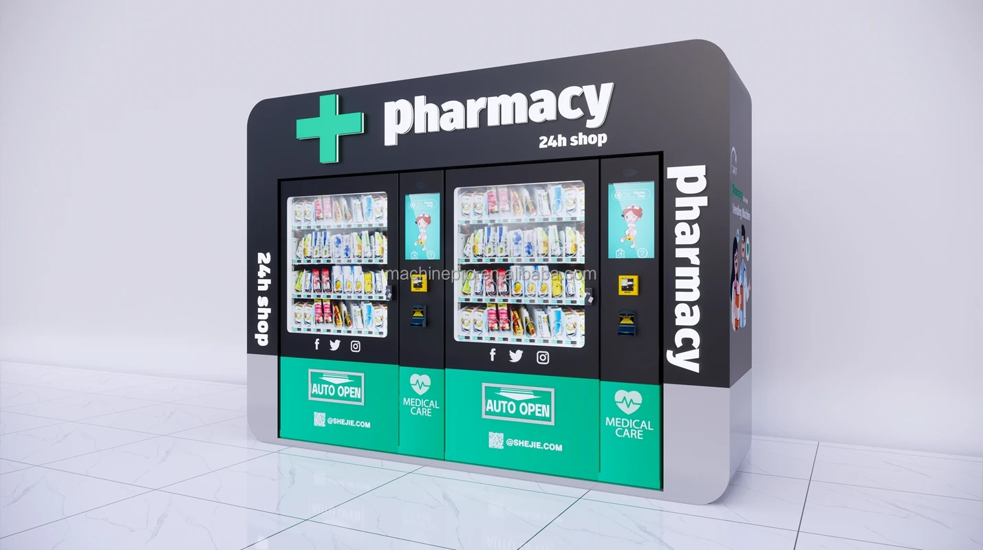 Touch Screen Pharmacy Drug Vending Machine Distributeurs De Boissons ...