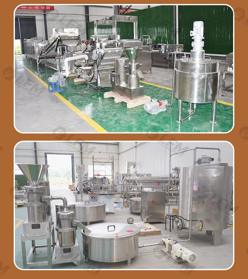 Tahina Paste Making Machine Peanut Butter Making Machine 110V Cashew Butter Making Machine for ...