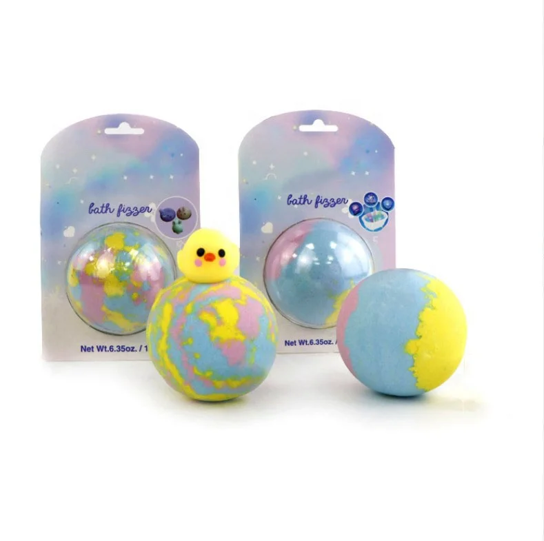 Cartoon Toy Bath Salt Ball Children Bubble Bath Ball Wholesale - Buy ...