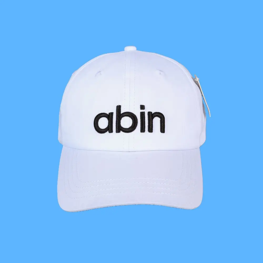 Blank Cap Abin 6 Panel Unstructrured 3D Embroidery logo Baseball Cap| Alibaba.com