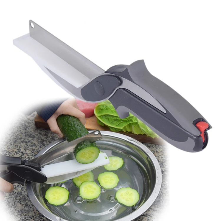 Versatile Kitchen Tools - Food Chopper & Vegetable Scissors