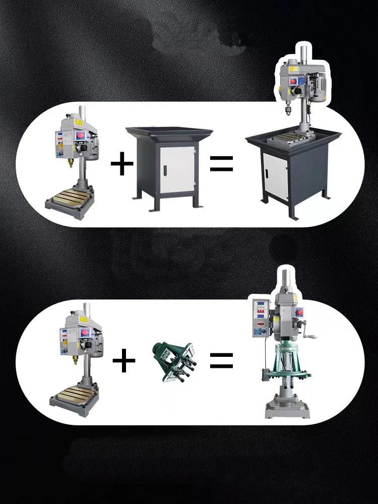 High Accuracy Mini Precision Drilling Bench Mounted Auto Feed Drill ...