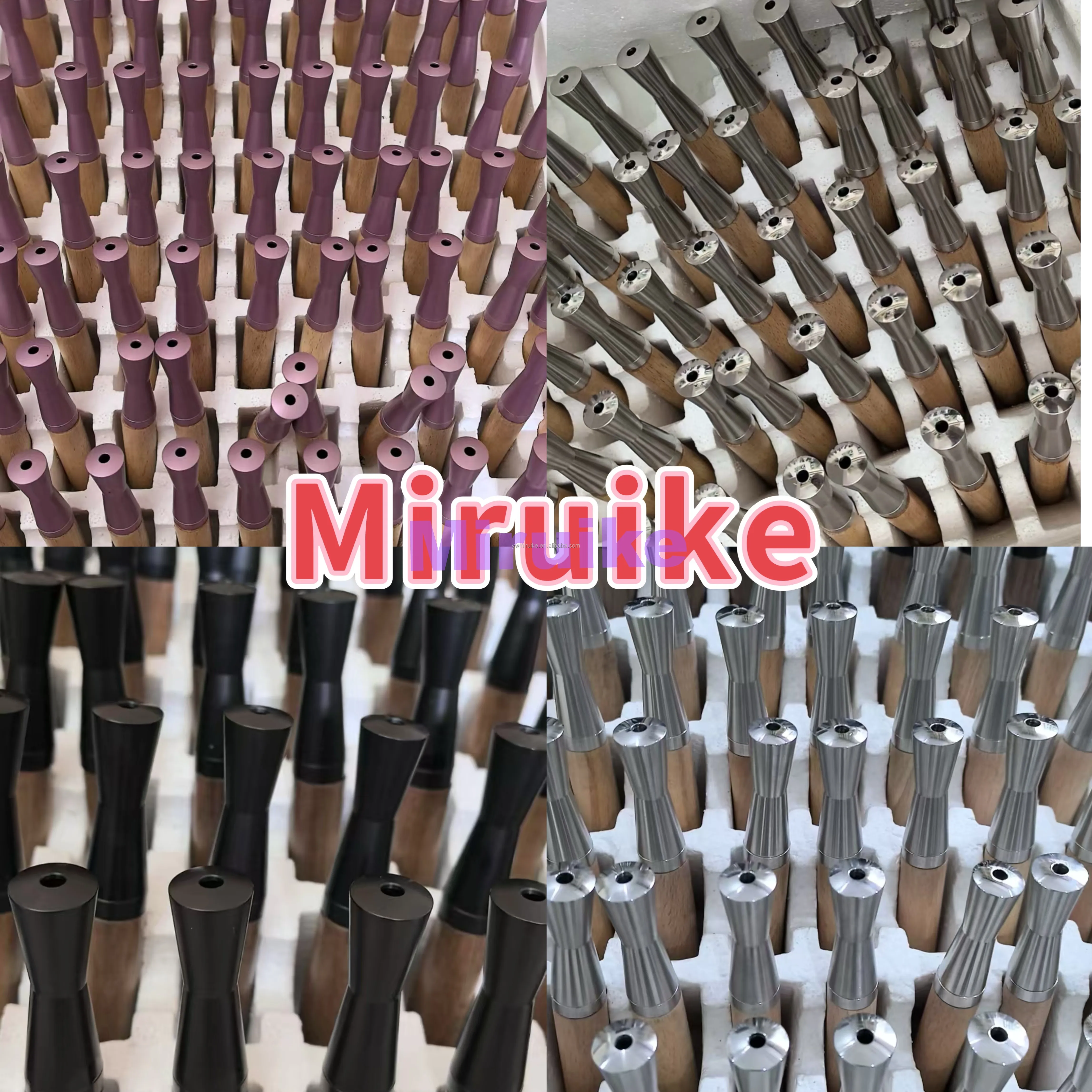 Wood Aromatherapy Inhaler with Flavour Packs - Quit Smoking