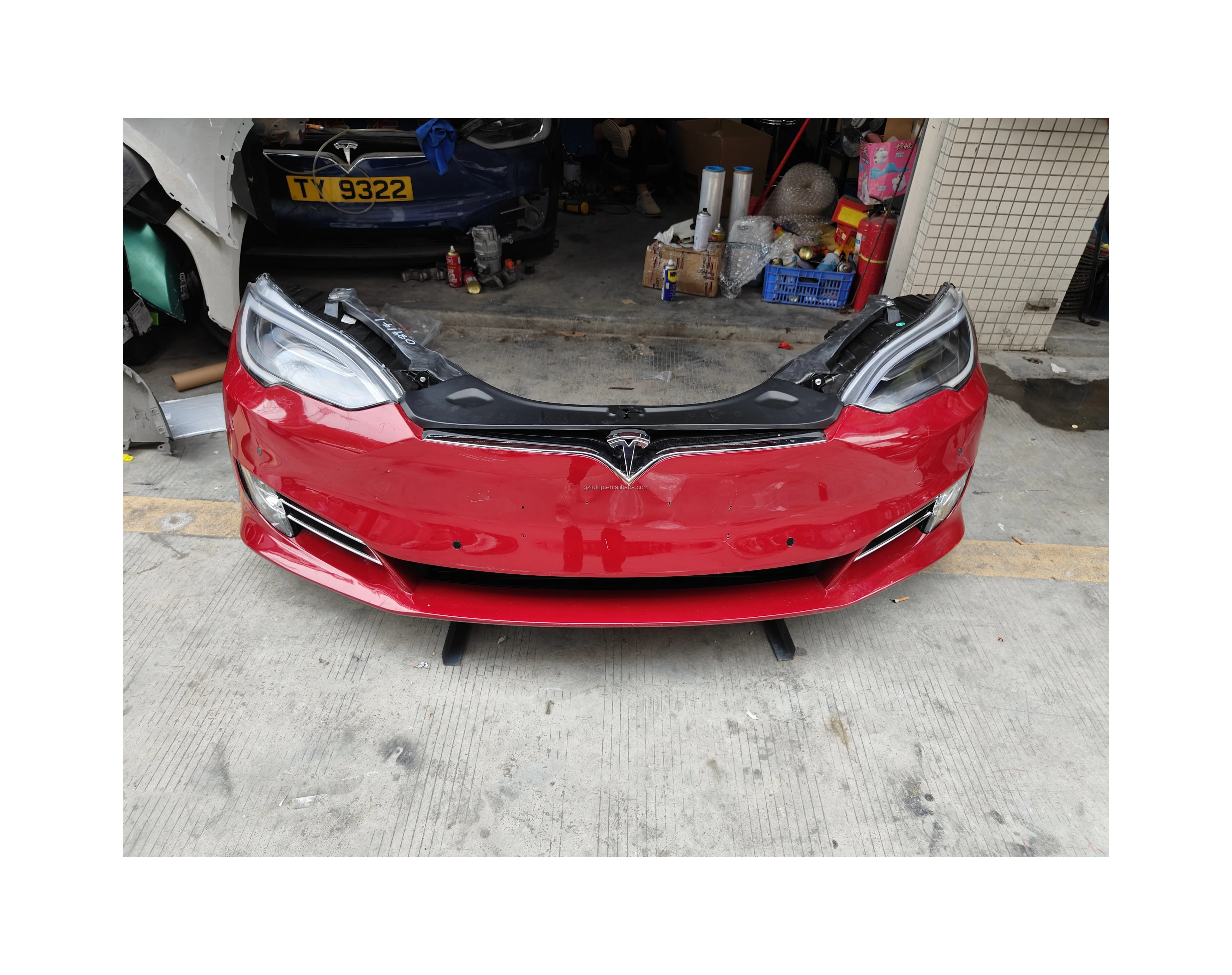 Applicable to Tesla Model s Front Bumper Assembly Body Kit Front ...