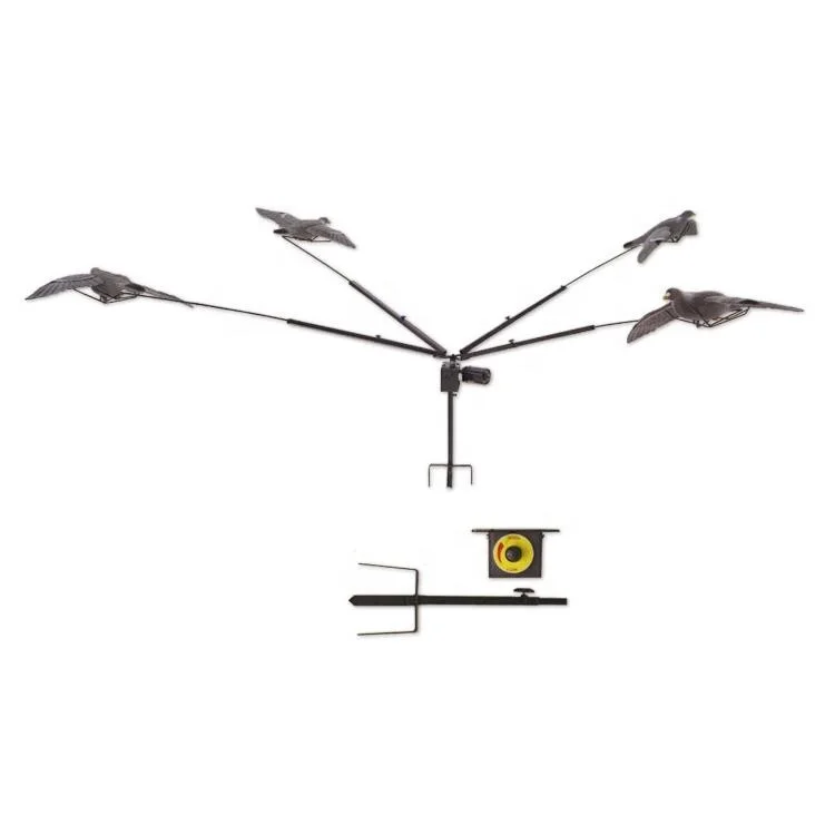 Heavy Duty Pigeon Magnet Pigeon Carousel 4 Arm with Speed Control