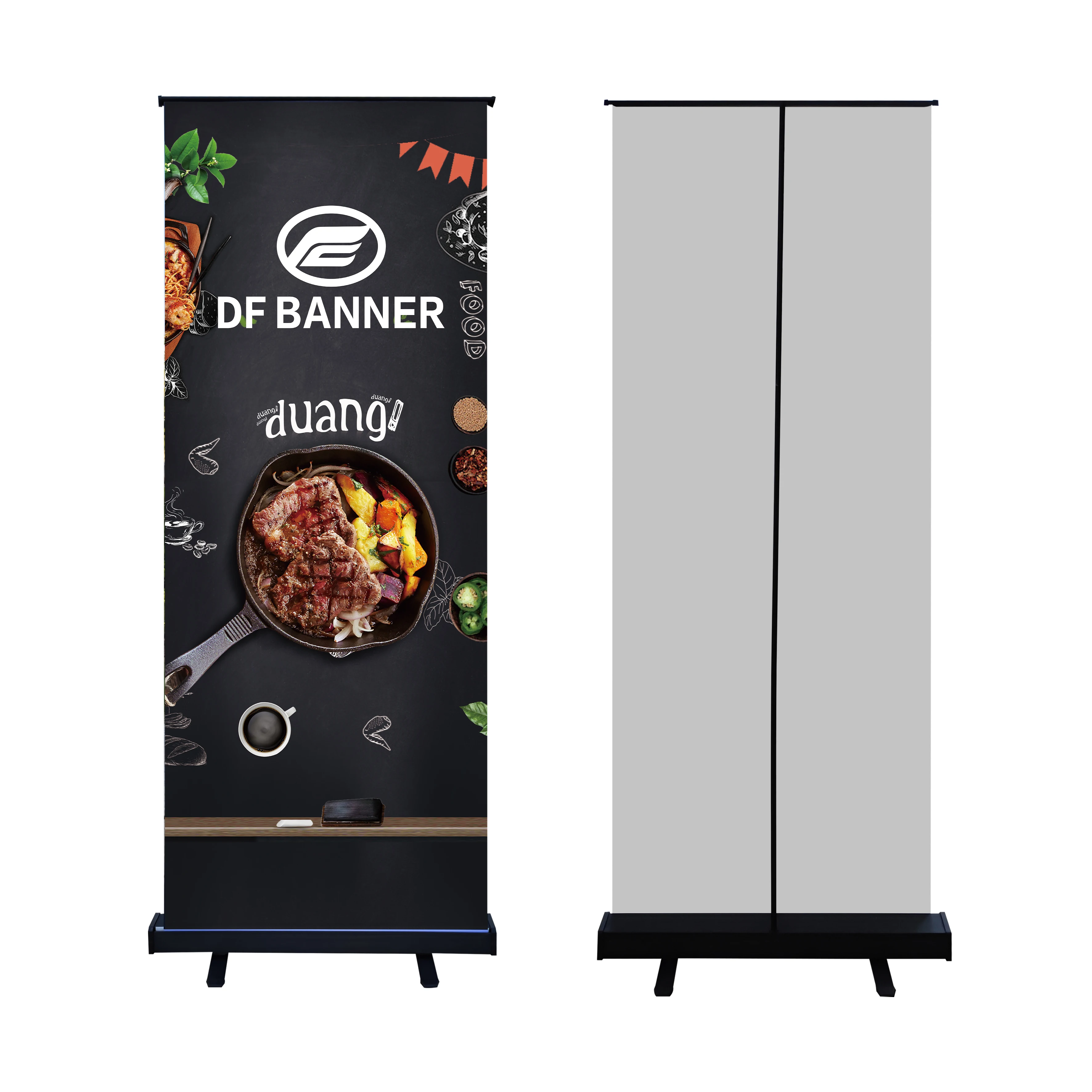 Mini Table Top Banner - Pull up Stand Banner for Trade Shows
