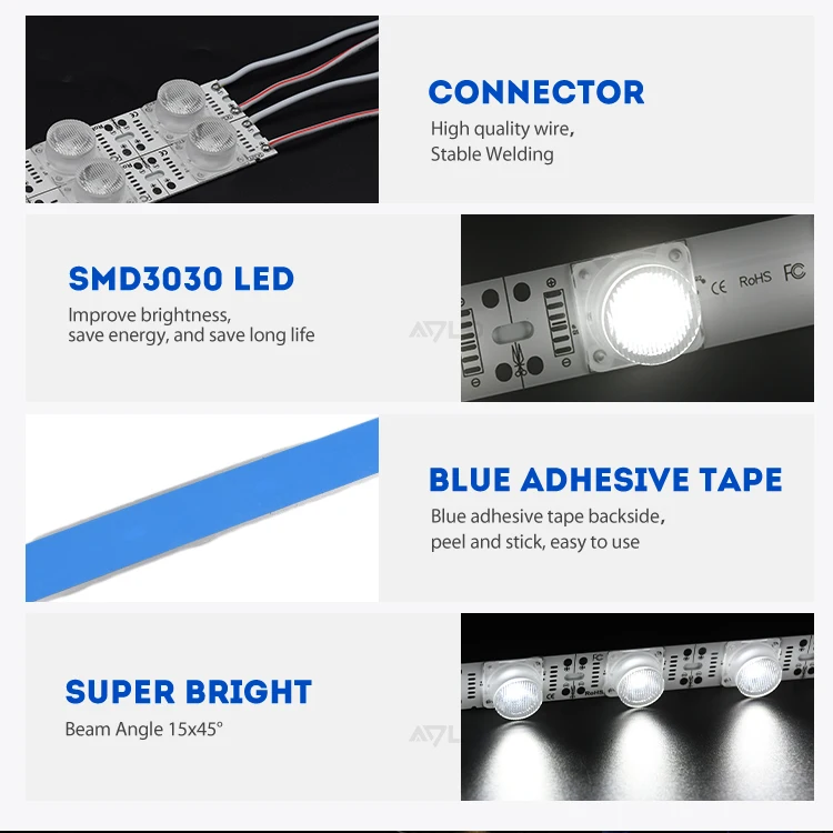 Seg Light Box Exhibition Booth Led Light Source Led Light Bar 12v ...