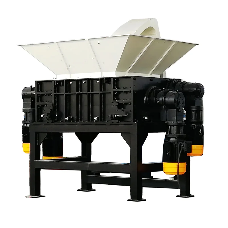 Waste Sorting Machine Plastic Waste Recycled Single Shaft Shredder ...