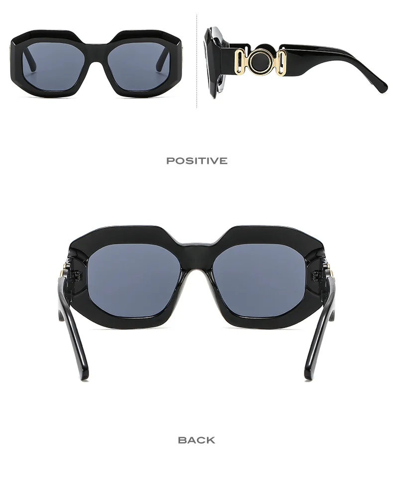 VASHAP M422六角太阳镜2022新款定制标志墨镜女男士品牌太阳镜批发| Alibaba.com