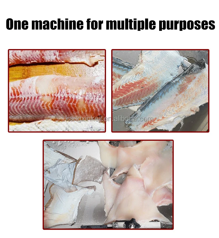 Industrial Skin Removing Automatic Squid Skinner Machine Of Cutting ...