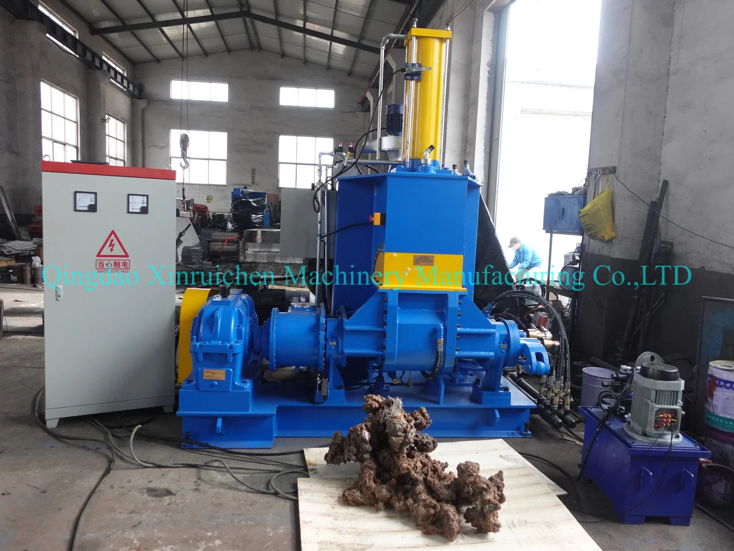 Good Sealing Banbury Mixer / Rubber Kneader Machine / Dispersion ...