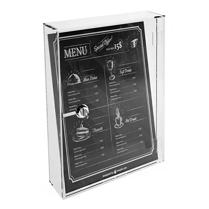 Acrylic Book Weight - Durable Clear Holder for Reading