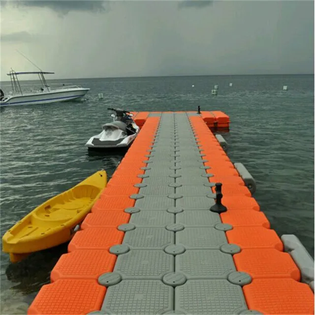 Plastic Modular Dock Pontoon Float Cube Floating Bridge Walkway Jetty