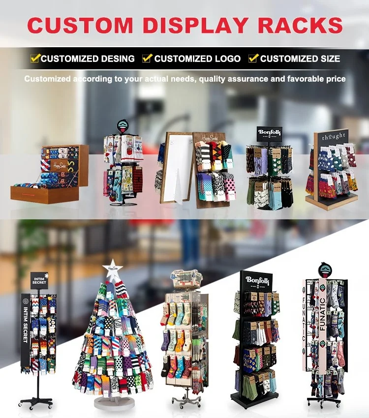 Happy Socks Display - Customizable Sock Racks & Stands
