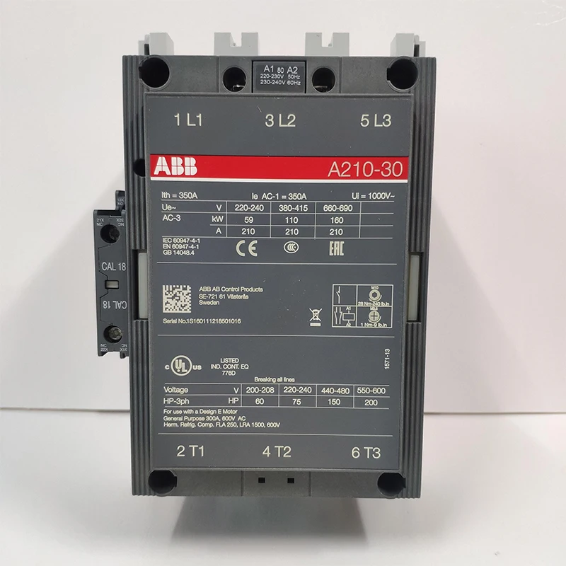 Original Abb A Series Magnetic Contactor Electrical Contactora12-30-10 ...