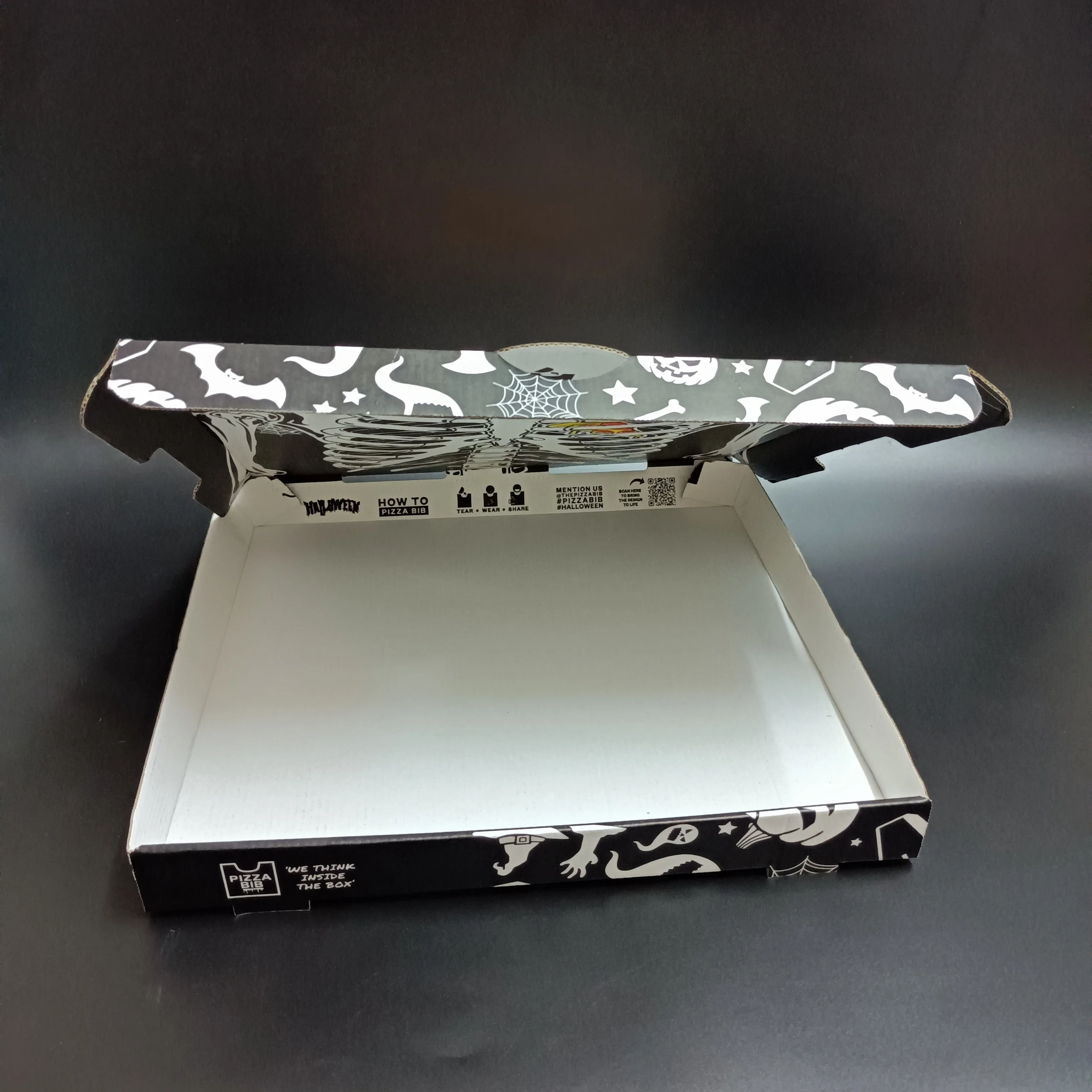 Sp1658 Customized Eco Friendly Paper Corrugated Box Large Pizza Boxes ...