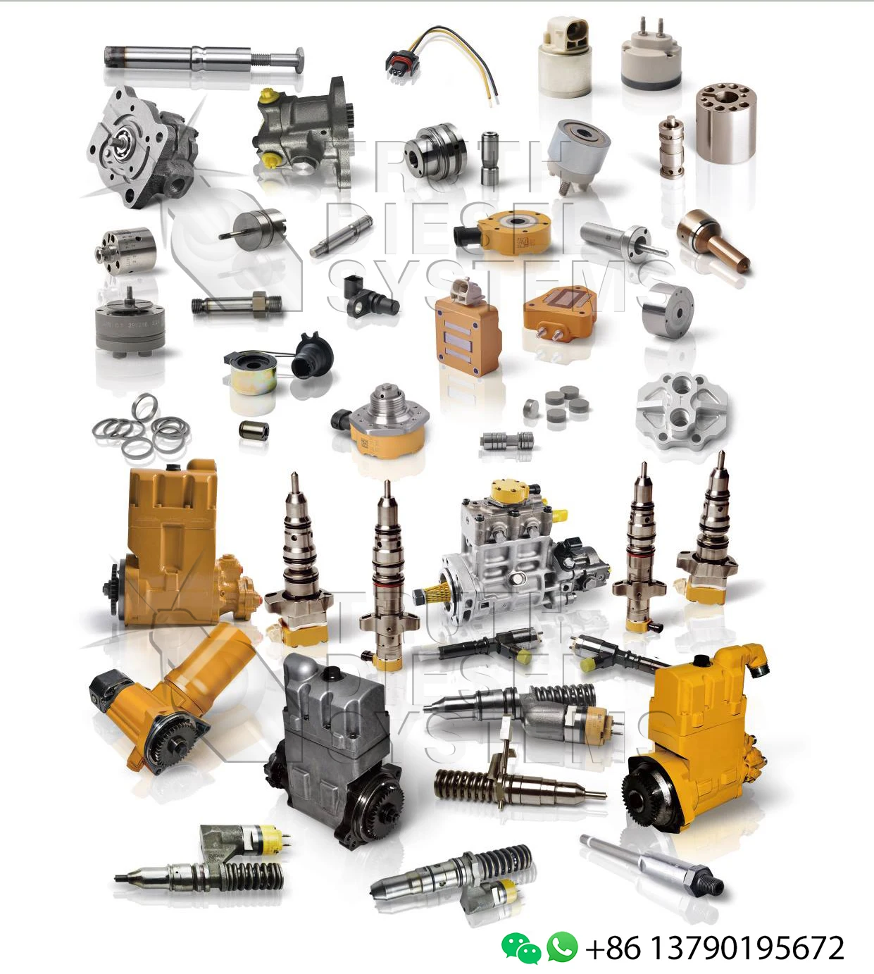 Excavator Parts 3512B Diesel Engine New Fuel Injector 204-2067 229-1631 ...