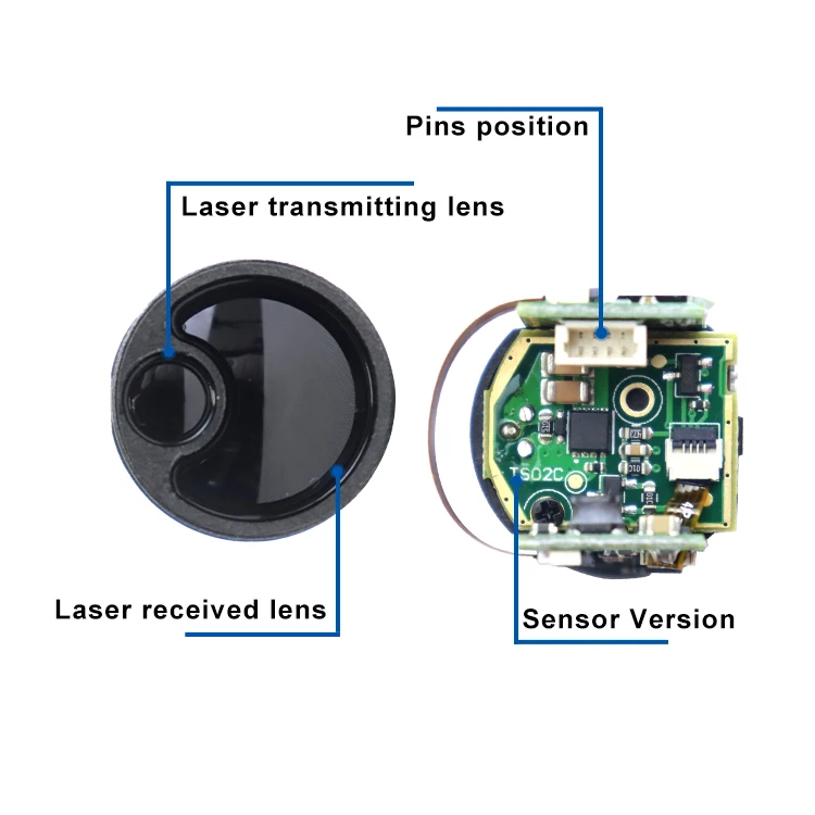 Long Range Laser Sensor 1200m Measuring Usb Ttl Interface Oem ...