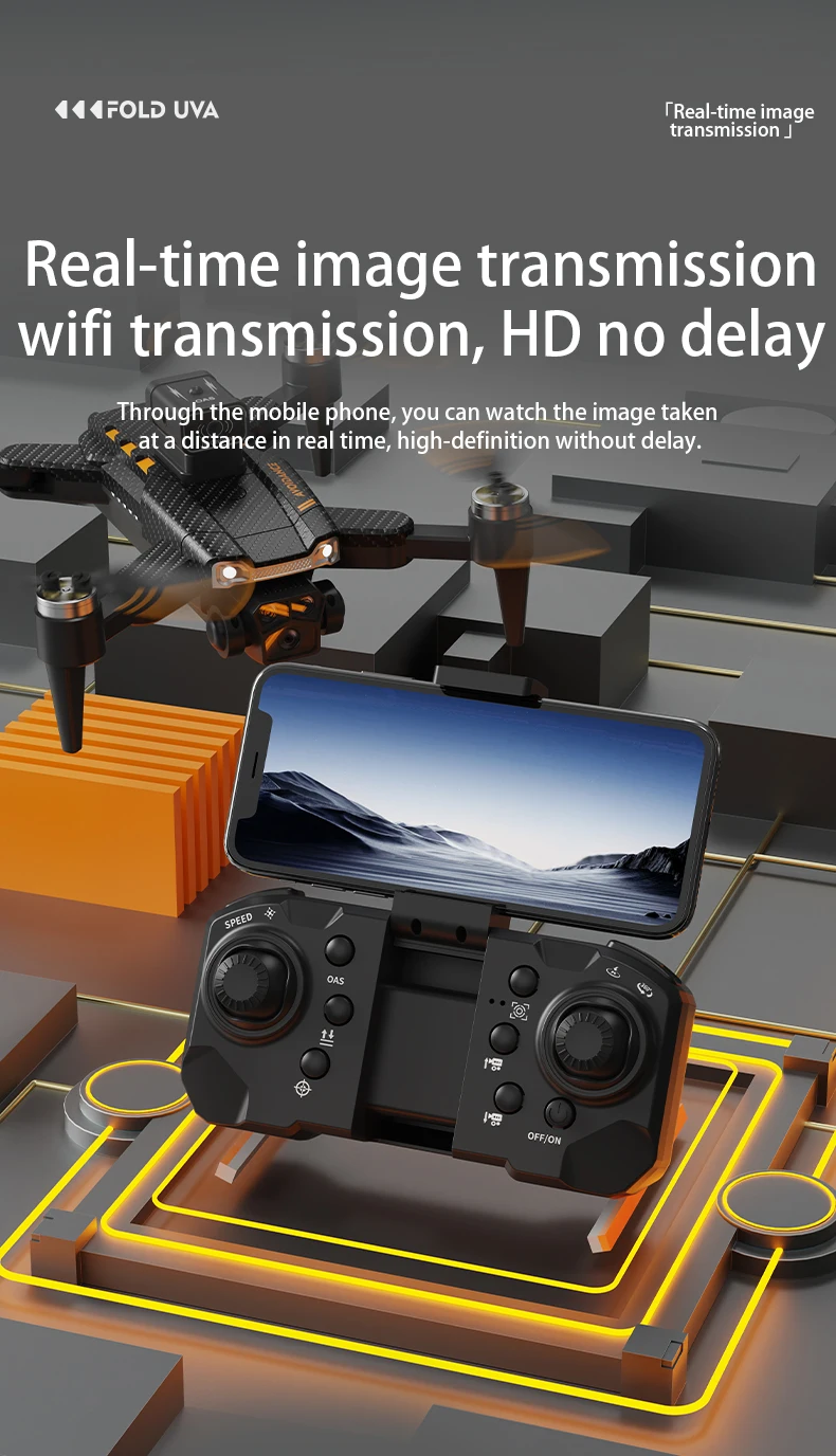 JS22 Fpv Brushless 4k Beginner Expert Dual Camera Plastic Remote ...
