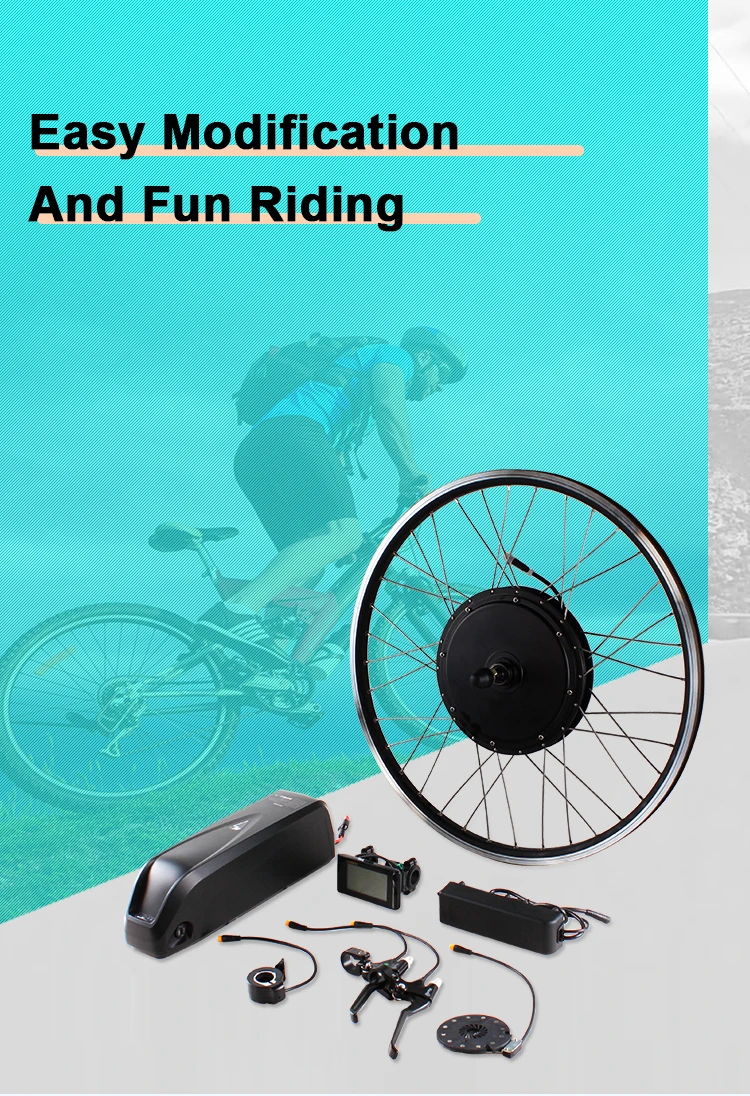 48v 1500w 2000w 3000w Hub Motor Bike Conversion Kits 1500w 2000w 3000w ...