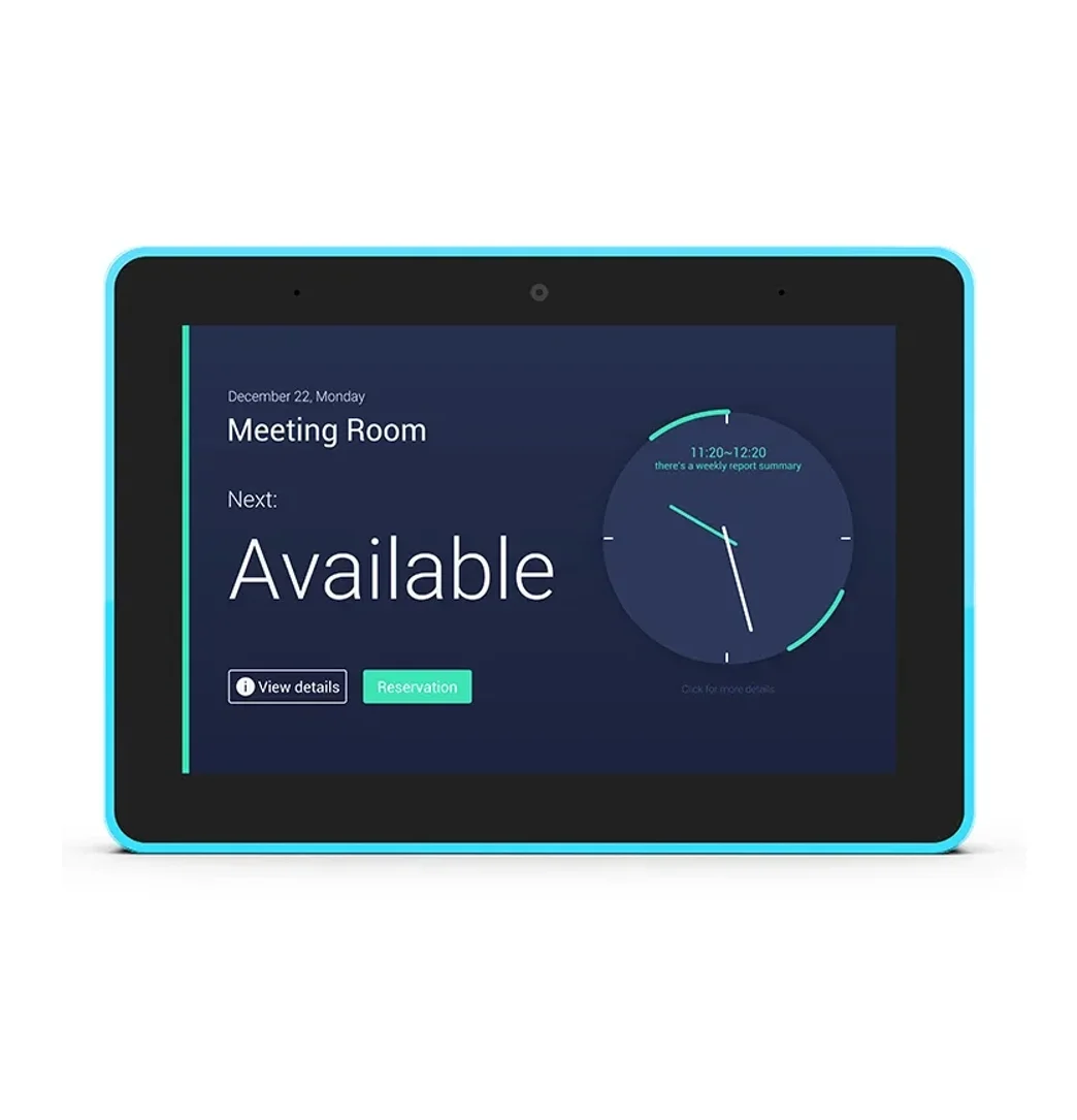 Wall Mounted 8 Inch Rk3568 Android 11 Room Booking Hotel Home Meeting ...