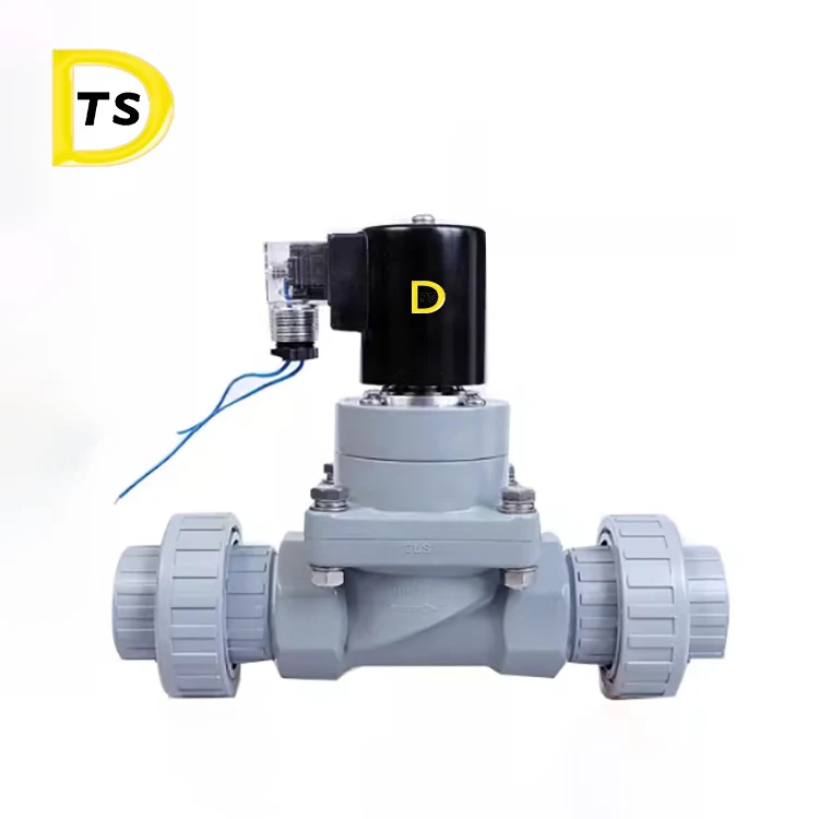 Cpvc Upvc Pvc Solenoid Valve Plastic Anticorrosive Water Valve 2-way ...