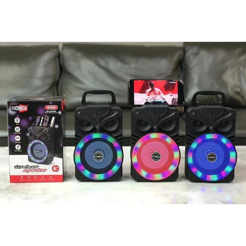 Paisible S29 Top Seller Bass Speaker 4 Inch Bass Speaker With Rgb ...