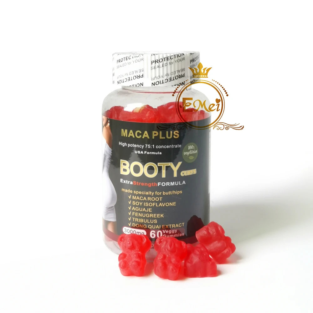 100% Natural Oem Maca Gummies Booster Enlargement Bear Gummy Bigger Hip And Butt Enlargement ...