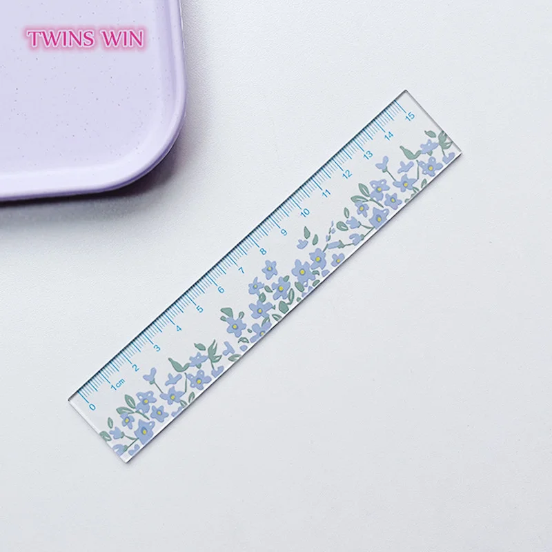 Wholesale Cartoon Student Drawing Measuring Rulers Cute Flower ...