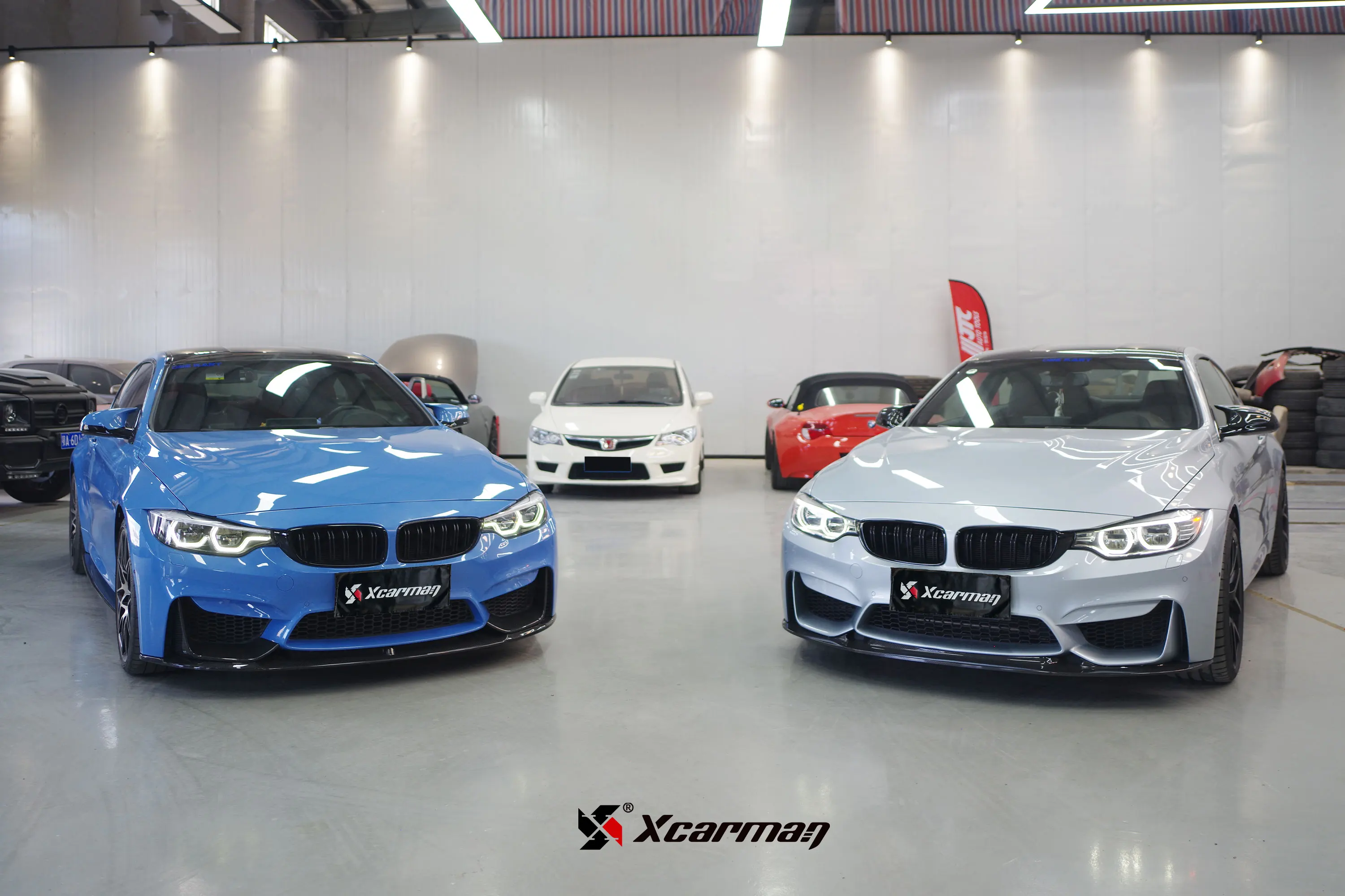 Dongsai Dry Carbon Fiber F80 F82 Front Lip For Bmw 3 4 Series M3 M4 ...