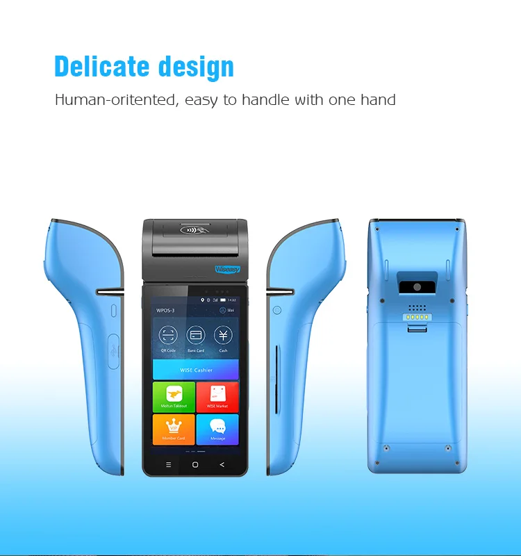 Smart Pos Android Pci Certified Handheld Eft Pos Wiseasy P3 Touch Pos ...