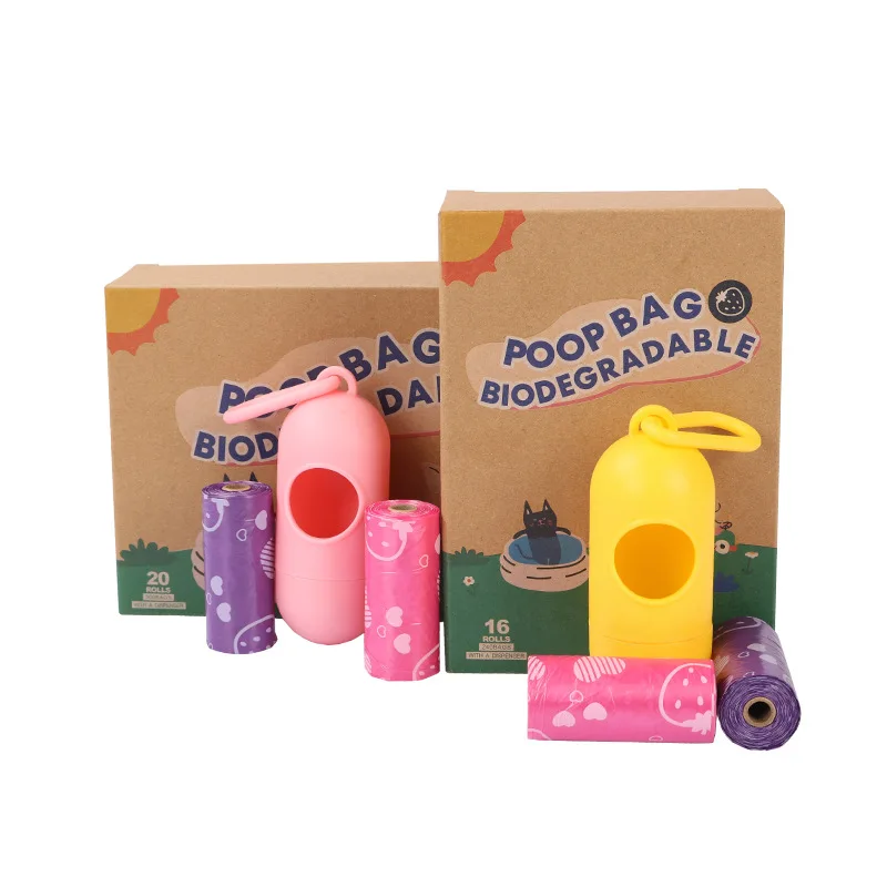 Cute Poop Shape Pet Waste Dispenser - Durable & Sustainable