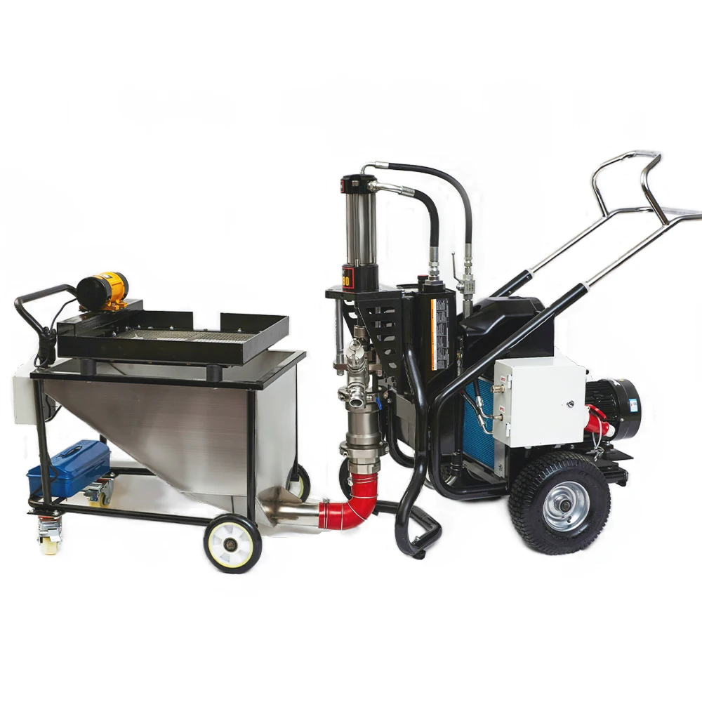 F680 Putty Spray Airless Paint Sprayer Thick fireproof coating sprayer ...