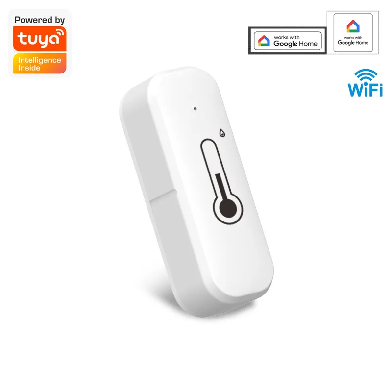 Tuya Wifi Temperature Humidity Smart Sensor Battery Power App Monitor ...