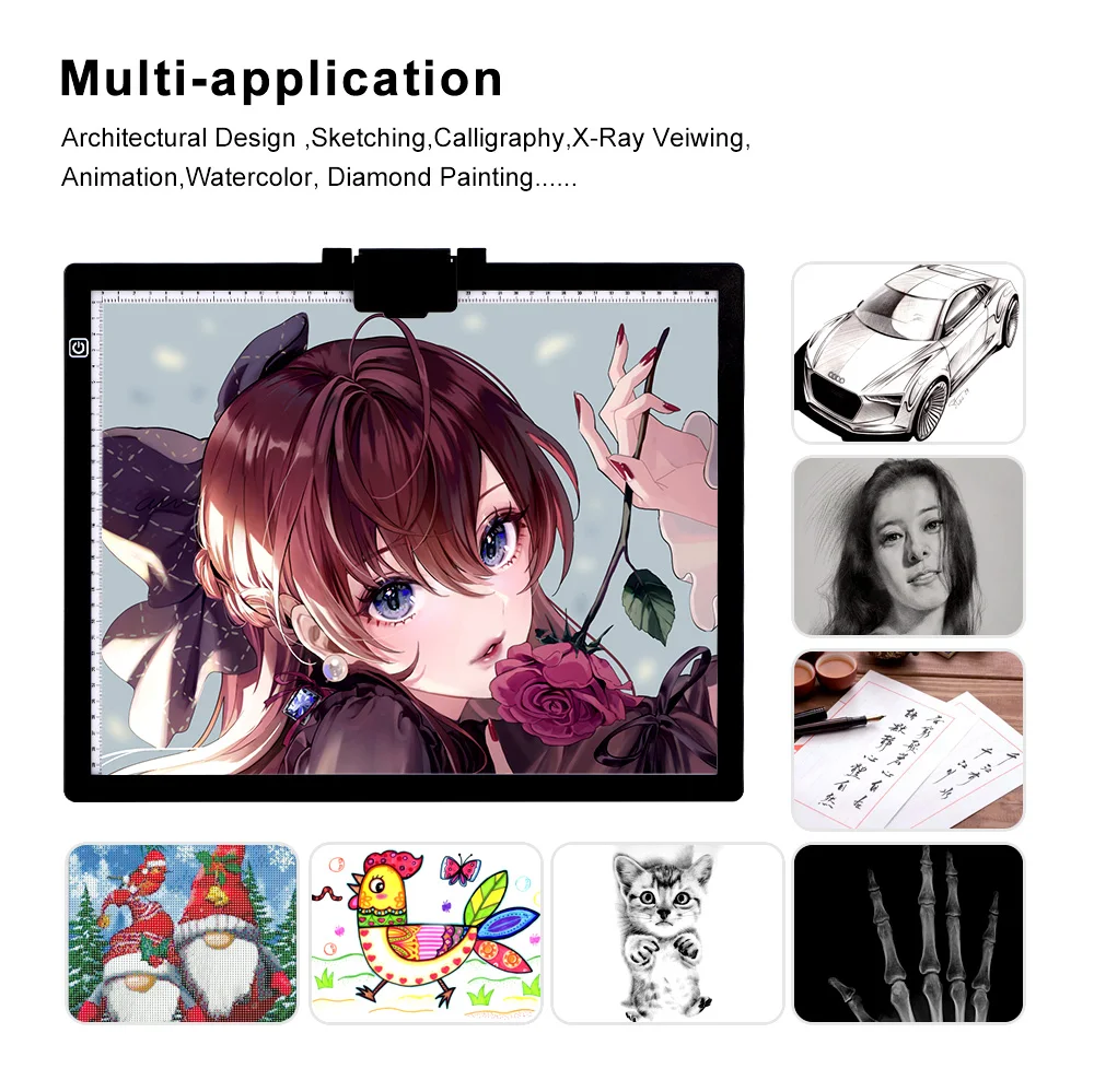 Factory Oem/odm Led Tracing Pad Graphic Drawing Led Light Pad Dimming ...