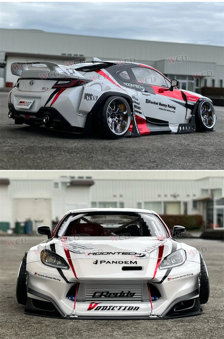 Rocket Bunny Style Body Kit for Toyota GR86 ZN8 BRZ 2022 New Upgrade Conversion Wide Body Front ...