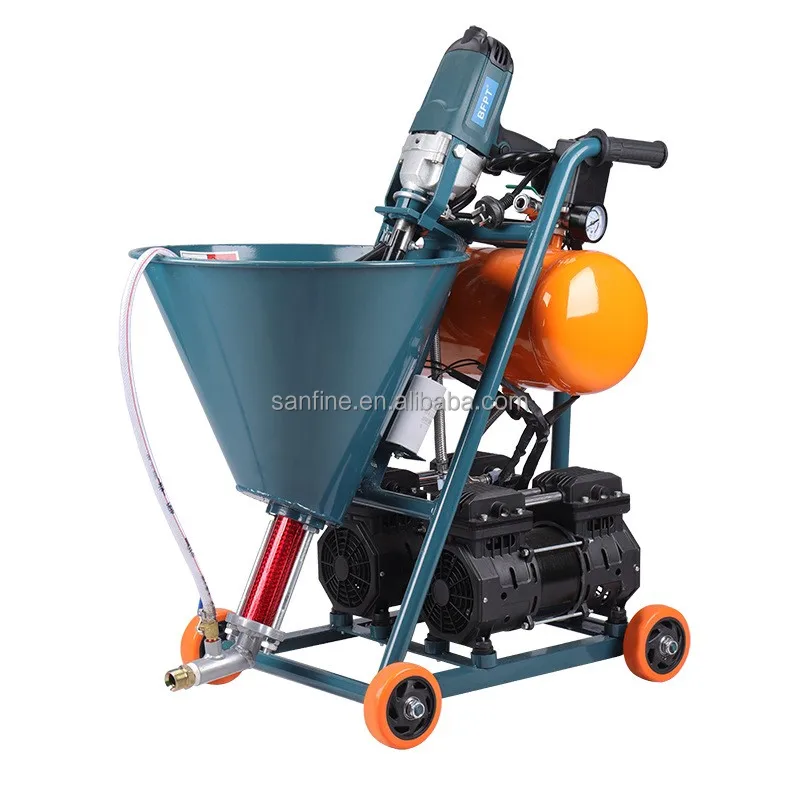 Multifunctional Waterproof Putty Spraying Machine by Sanfine