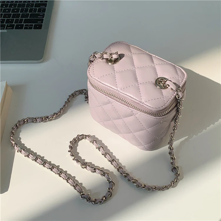 Spring Hot Style Cute Mini Bag Girls PU Leather Chain Mini Box Bag High ...