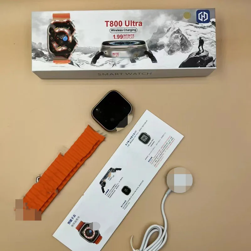 Reloj Inteligente T800 Ultra Serie 8 Nfc Para Hombre,Dispositivo Con ...